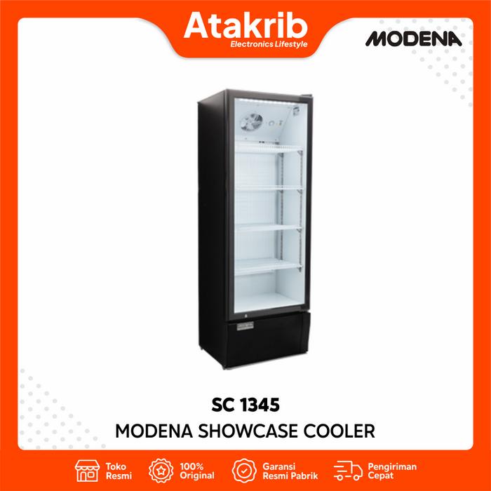 Promo MODENA SHOWCASE COOLER SC 1345 Kapasitas 340 L Cicil 0% 3x - Kab ...