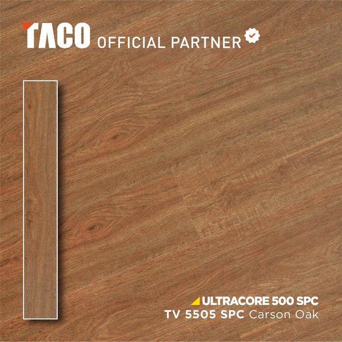 Jual Lantai Kayu Taco SPC 5 mm - TV 5505 Carson Oak - Kota Surabaya ...