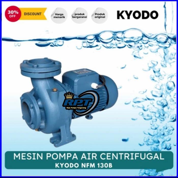 Jual POMPA AIR CENTRIFUGAL KYODO NFM 130B 2HP/1.5KW 3" 1PHASE 220V ...