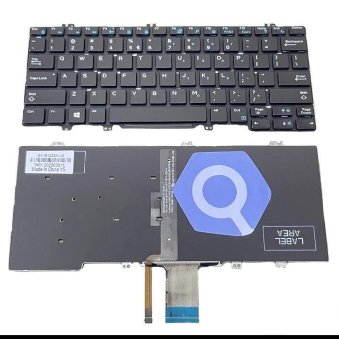 Jual Keyboard Laptop Dell Latitude E7280 7290 7390 E7285 5290 E5285 ...