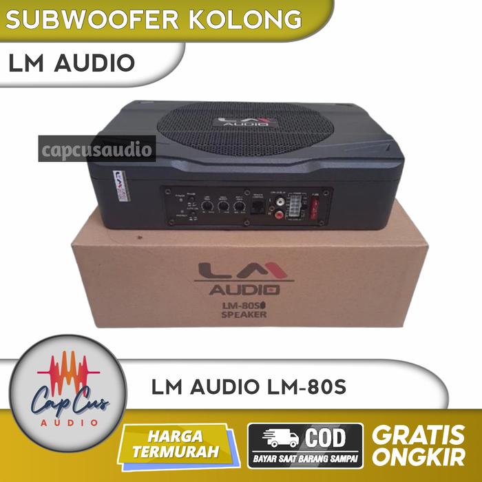 Jual SUBWOOFER SLIM 8 INCH LM AUDIO LM-80S / SUBWOOFER KOLONG LM-80S - Kota Bekasi - CapCus ...