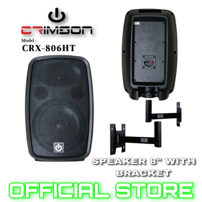 Jual speaker dinding 8 inch original crimson crx 806ht speaker wall 8 ...