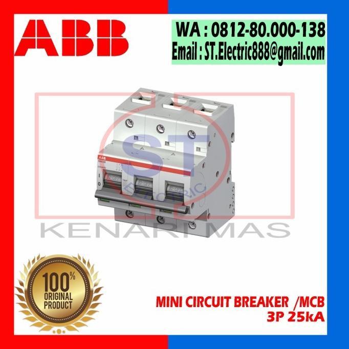 Jual Mcb Abb / S 803C-C80 / S803Cc80 / 3P 80A / 25Ka - Jakarta Barat - Industrial Automation ...