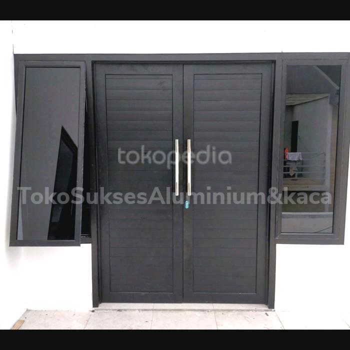 Jual Pintu Aluminium Utama Double Gandeng Jendela - Kab. Tangerang ...