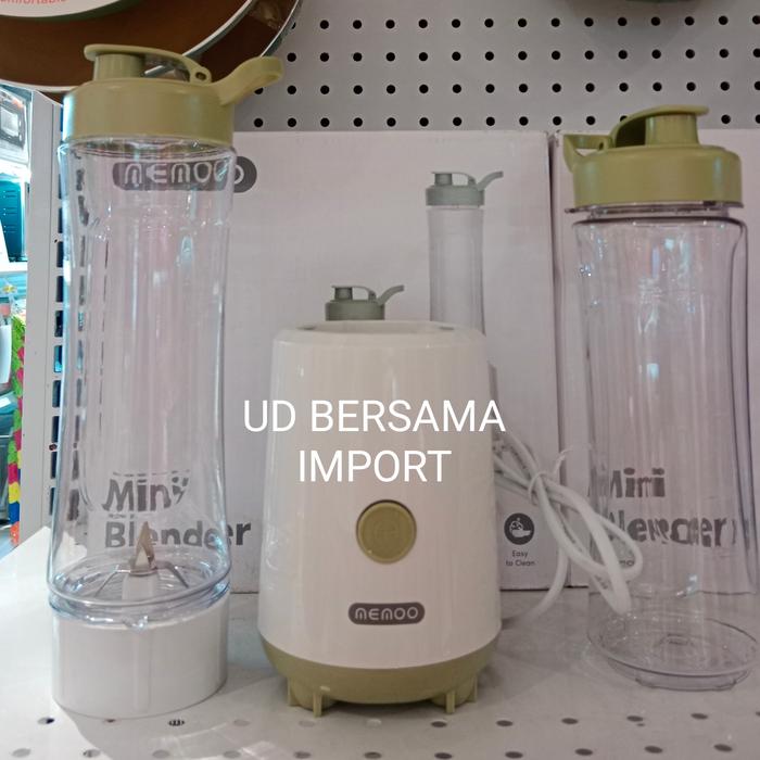 Jual Blender Mini 600Ml MEMOO/Blender Portabel Hijau - Kota Surabaya ...