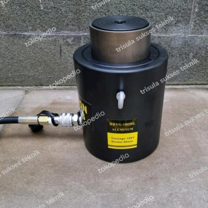 Jual Hydraulic Cylinder 100T 50mm Hidrolik Silinder 100 Ton Jack Heavy ...