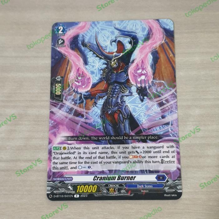 Jual Cranium Burner R D-BT10/041EN - Vanguard EN - Jakarta Utara - StoreVS | Tokopedia