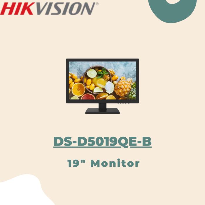 Jual MONITOR LED HIKVISION 19 INCH DS-D5019QE-B - Kota Surabaya - SIGMA ...