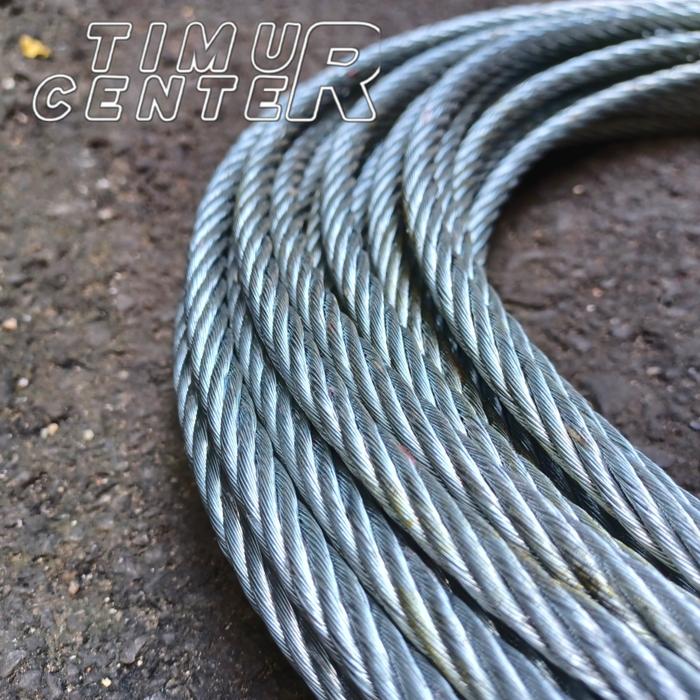 Jual Tali Seling Baja 8 mm Kawat Sling Wire Rope Galvanis - Jakarta Timur - TimurCenter | Tokopedia