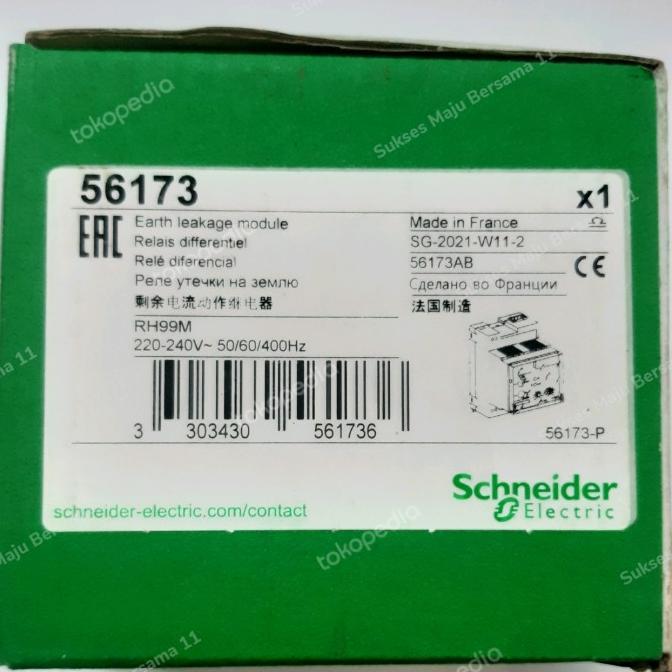 Jual Vigirex Rh99M 56173 Earth Leakage Module 220-240V Schneider ...