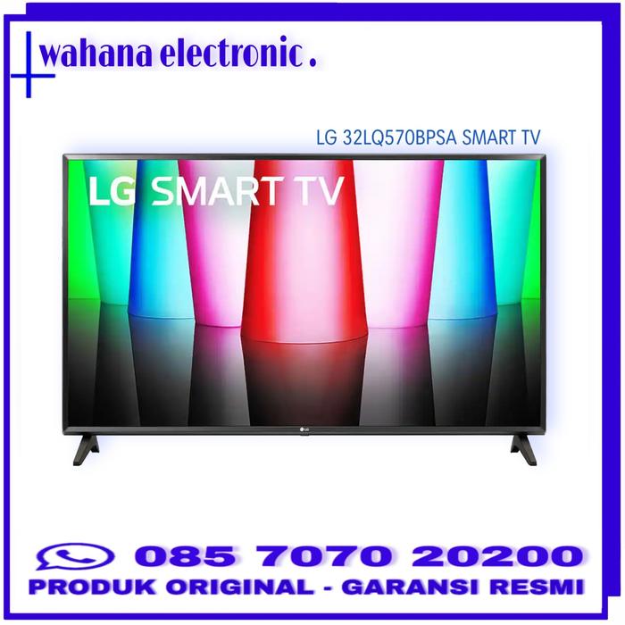 Jual LG 32LQ570BPSA TV LED SMART TV NETFLIX 32 INCH DIGITAL TV 32LQ ...