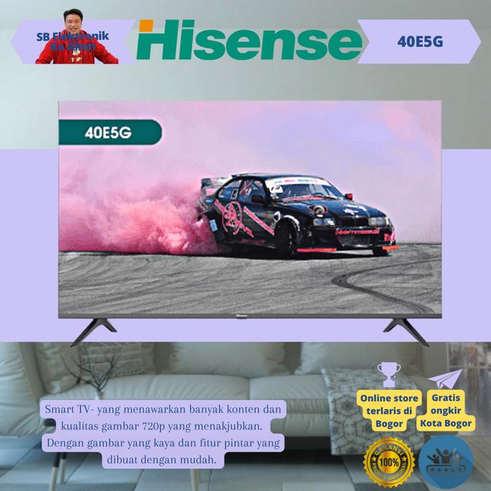 Jual TV Hisense 40 inch FHD Android 11 Smart TV-Bezelless - Dolby 40E5G ...