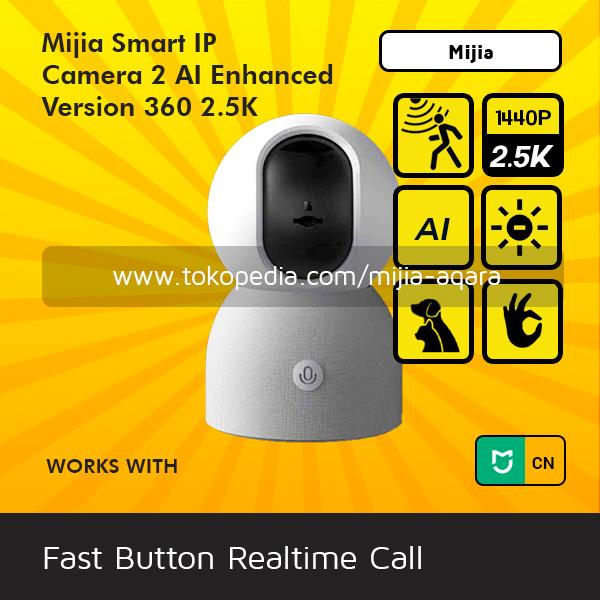 Jual Mijia CCTV PTZ 2 AI 2.4 / 5 GHz Smart IP Camera 2.5 Enhanced - Kota Semarang - Mijia Aqara ...