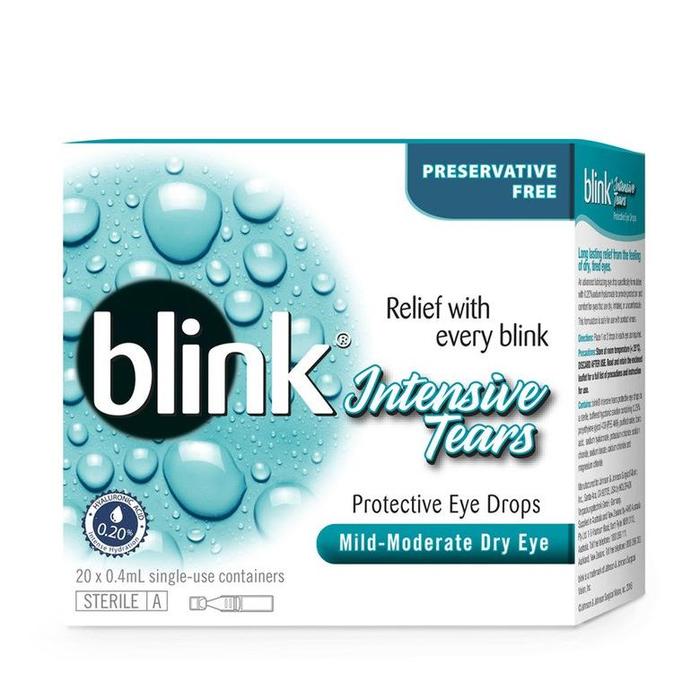 Jual Blink Intensive Tears Protective Eye Drops, 20x0.4ml (SPORE) Ready ...