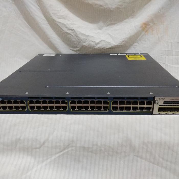 Jual Cisco Catalyst 3560-X Series 48x 1G 4x SFP Modul WS-C3560X-48T-S ...