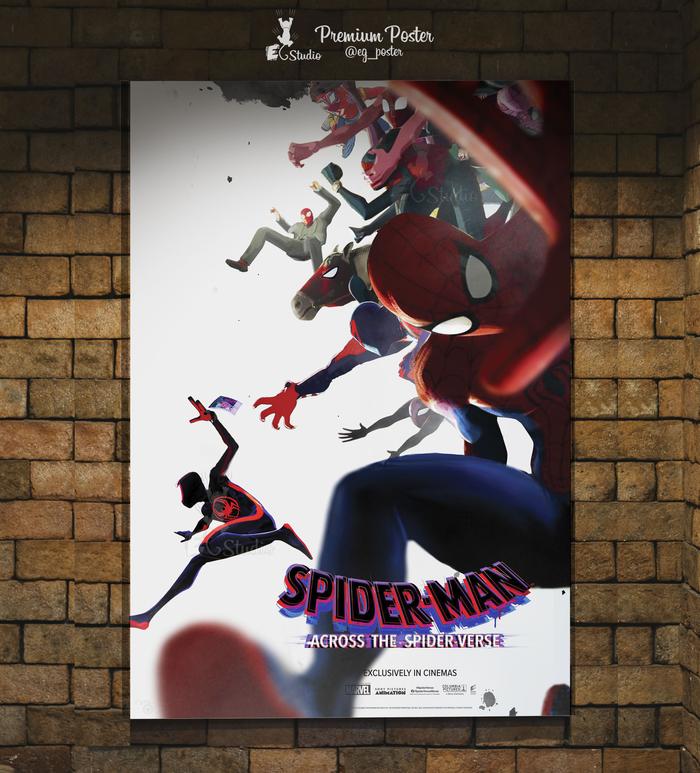 Jual Poster - Spider-Man: Across the Spider-Verse - Utama, A3 Plus ...