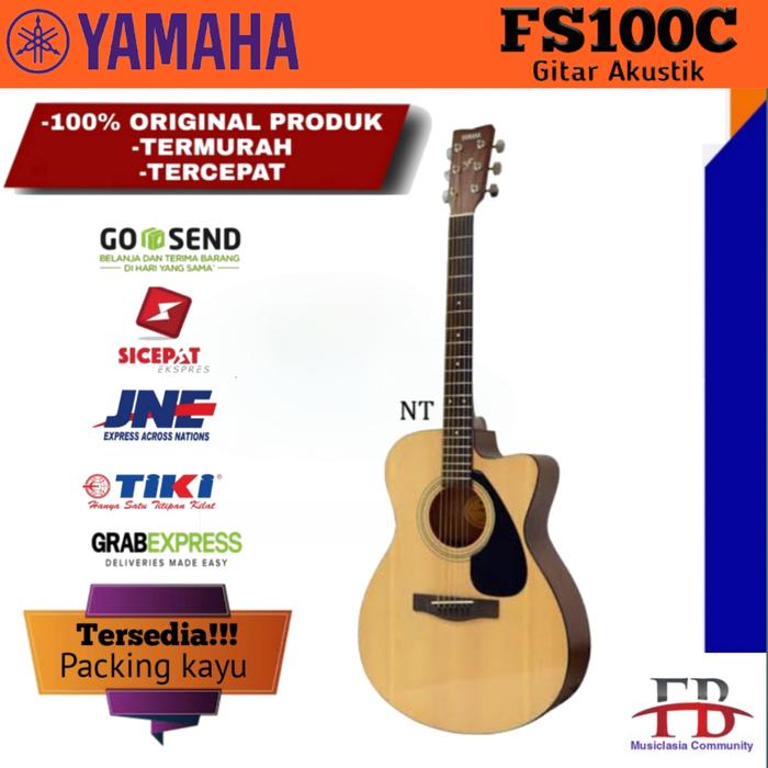 Jual Yamaha FS100C Gitar Akustik / FS 100C / FS100 C Acoustic Guitar ...