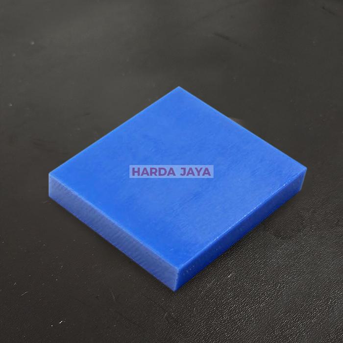 Jual Plat MC Blue Tebal 15mm | Nylon Biru 15 mm | Potongan Custom ...