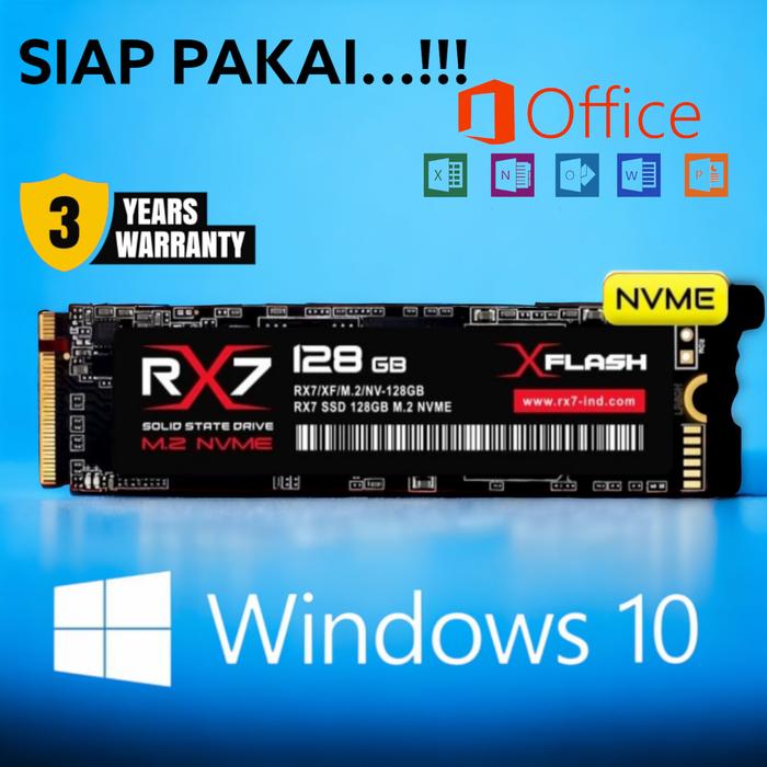Jual SSD RX7 M.2 NVME + WINDOWS 10 PRO SIAP PAKAI - 512GB - Kota Bogor ...