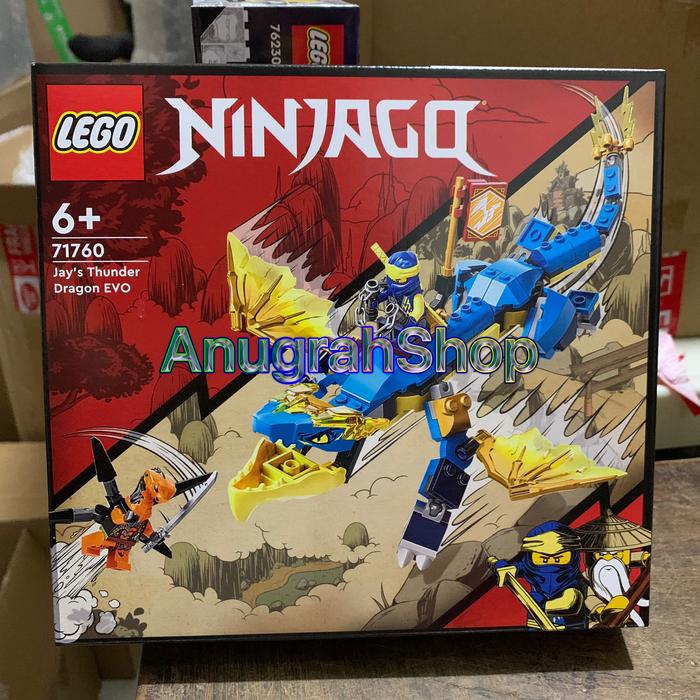 Jual LEGO 71760 NINJAGO Jay Thunder Dragon EVO - Jakarta Utara ...