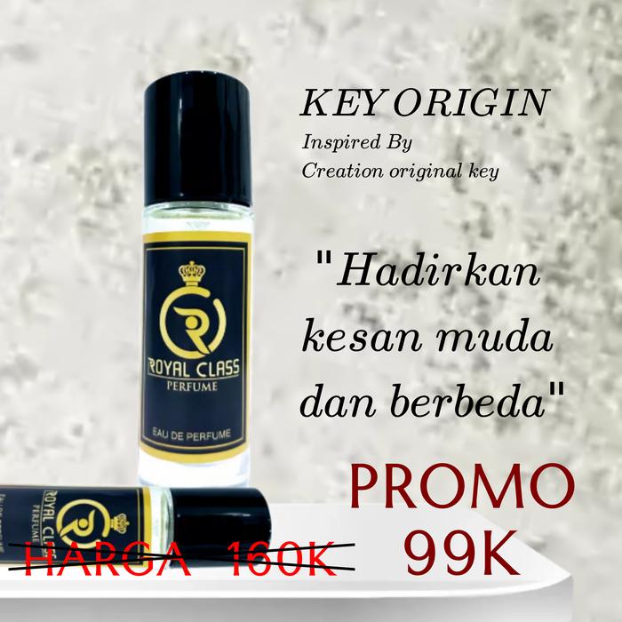 Jual Parfum KEY ORIGIN 30ML Hadirkan kesan muda dan berbeda - Kab ...
