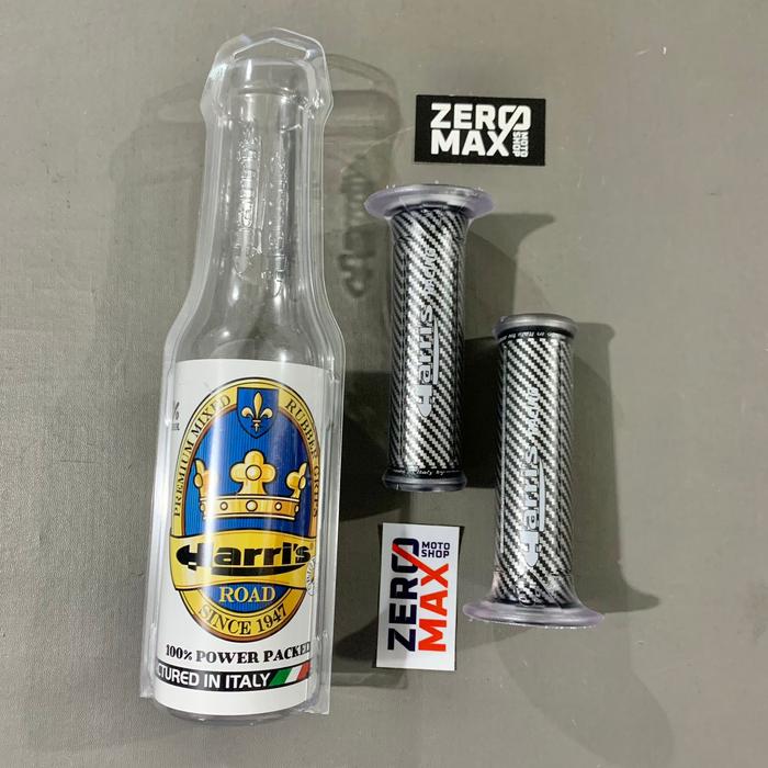 Jual Handfat Handgrip Grip Grips HARRIS Carbon Original Italy Universal ...