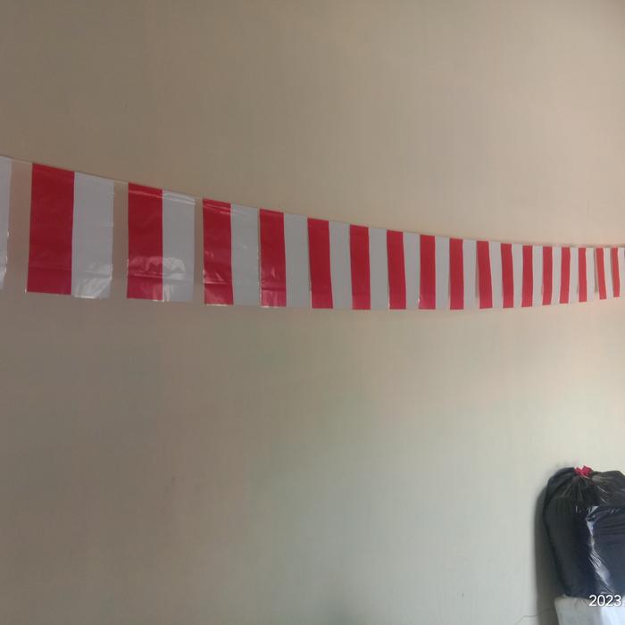 Jual bendera plastik renteng/Bendera Tali/Bendera merah putih - Kab ...