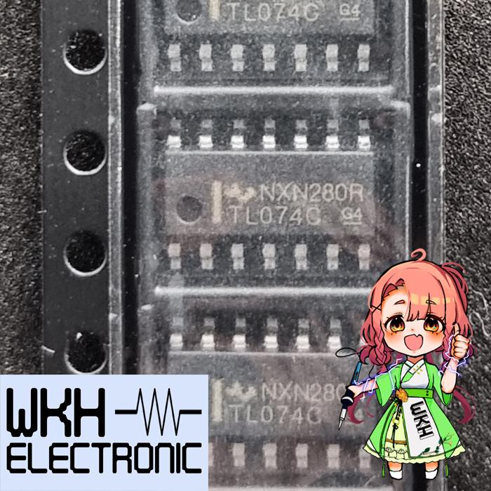 Jual TL074CDR SMD IC TL074 TL074CN TL 074 Operational Amplifiers SOP-14 - Kota Surabaya - WKH ...