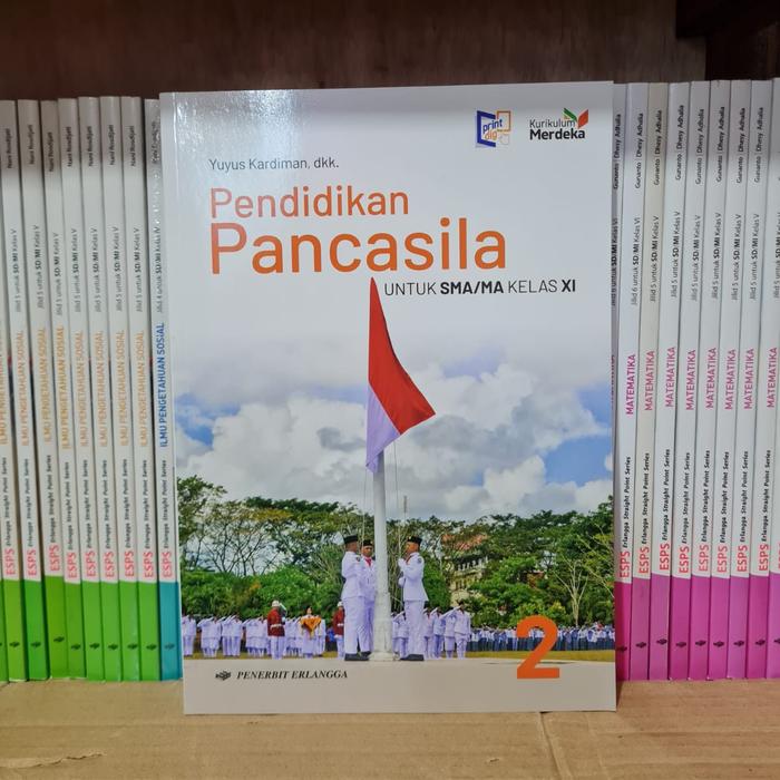 Jual Buku Pendidikan Pancasila Kelas Xi 11 Sma Kurikulum Merdeka Erlangga Di Seller Sangninja ...