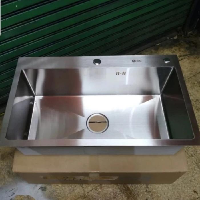Jual Kitchen Sink 7545 Stainless Sus 304 Jkm Lengkap Kran/bcp Model ...