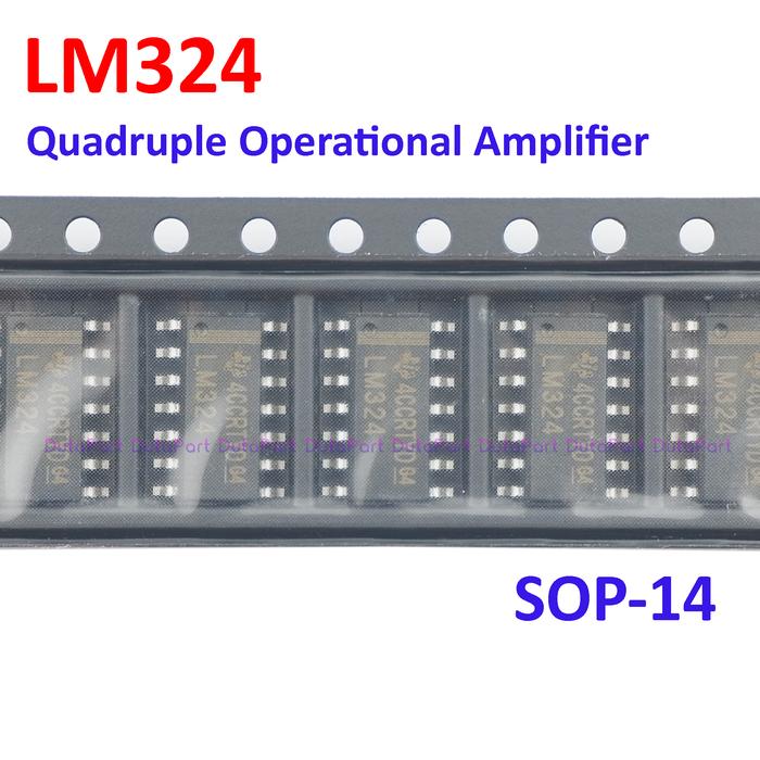 Jual LM324 LM324DR LM324DT Quadruple Operational Amplifier SMD IC SOP-14 - Kota Tebing Tinggi ...