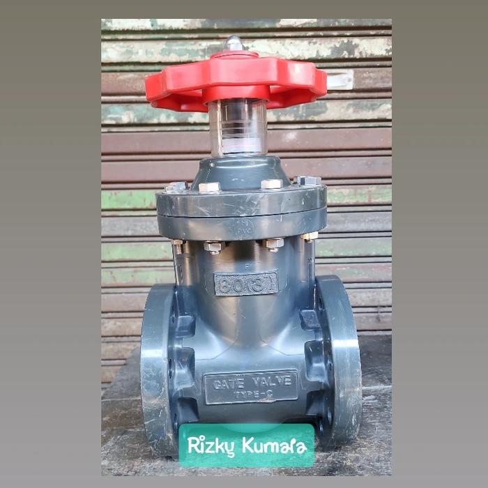 Jual Gate Valve ASAHI 3" Inch Material PVC Type C Flange Jis 10K - Kota ...