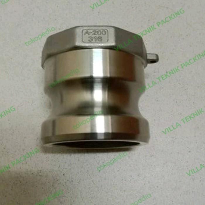 Jual Camlock 3" inch Type A 300 Stainless SS316 - Jakarta Barat - VILLA ...