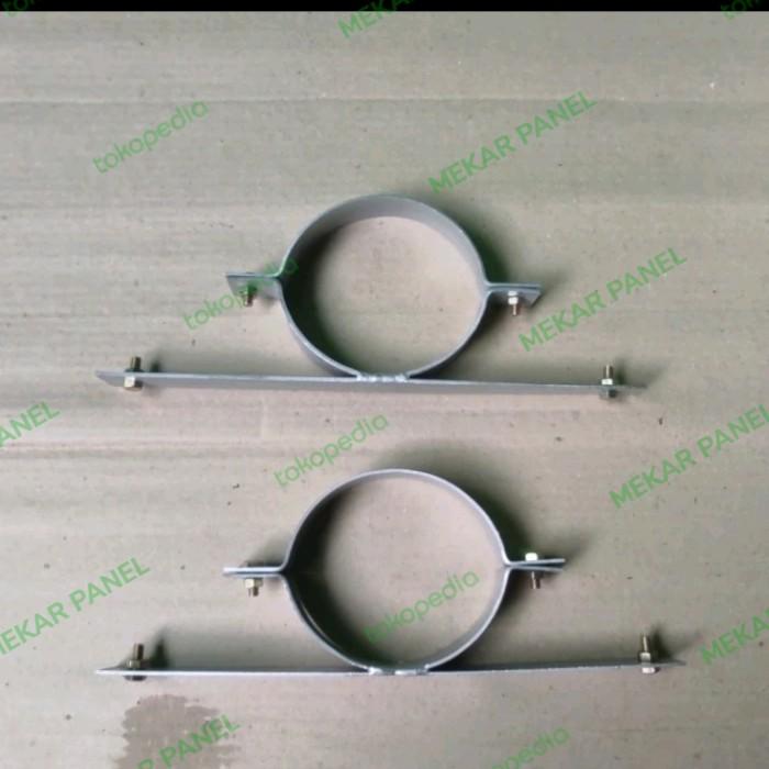 Jual bracket clamp klem box panel tiang listrik pju 4inch 4" - Kab ...