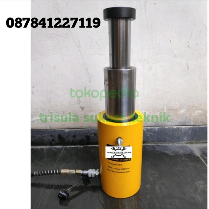 Jual 30T x 300mm Long Hydraulic Cylinder Silinder Hidrolik Panjang ...