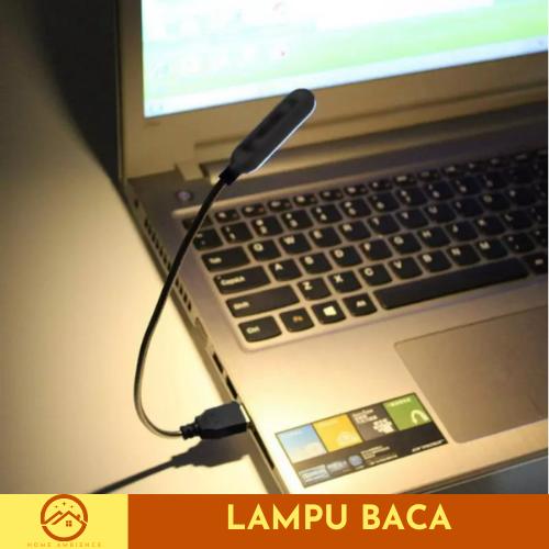 Jual Lampu Baca Meja Belajar Mini Daya USB Plug Fleksibel Tekuk Warm ...