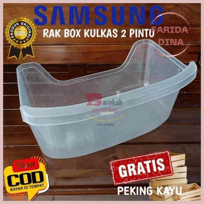 Jual RAK BOX SAYUR DAN BUAH KULKAS SAMSUNG 2 PINTU ORIGINAL KULKAS TYPE ...