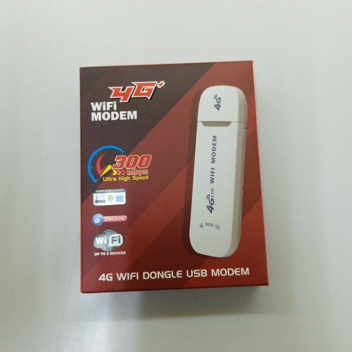 Jual Modem Wifi 4G LTE ULTRA HIGHT SPEED 300mbps USB GSM WIFI DONGLE ...