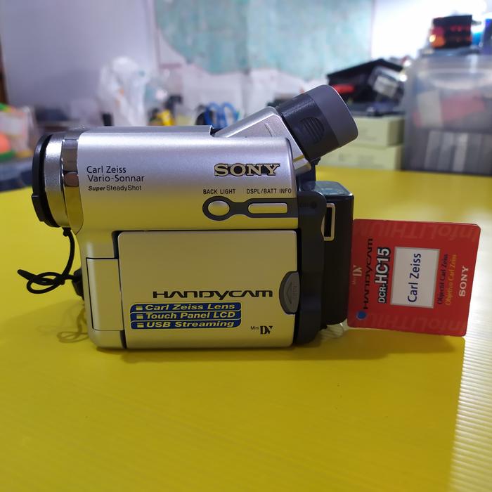 Jual NEW OLD STOCK HANDYCAM SONY MINI DV HC15E MEKANIK BANDEL EDISI ...