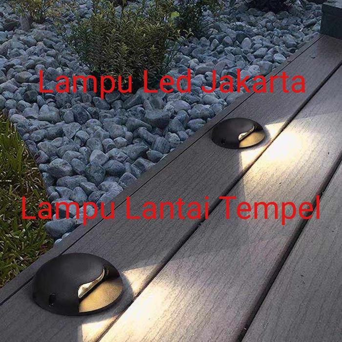 Jual lampu lantai tempel minimalis 3watt 3w. uplight lantai tempel ...