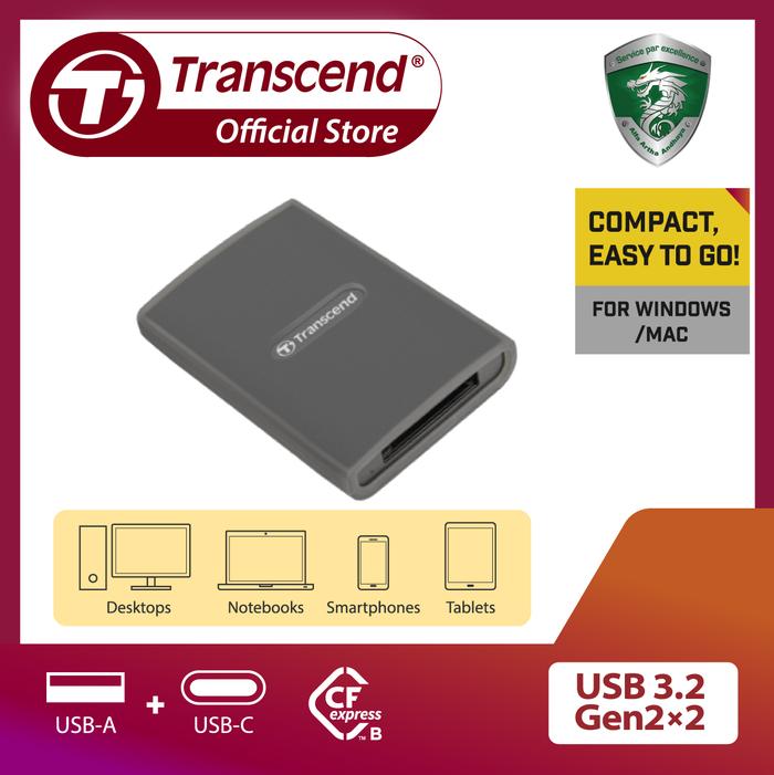 Promo Transcend CFexpress Type B RDE2 Card Reader Cicil 0% 3x - Jakarta ...