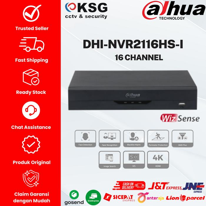 Jual NVR CCTV NON POE DAHUA 16 CHANNEL DHI-NVR2116HS-I2 - Kota ... Jual NVR CCTV NON POE DAHUA 16 CHANNEL DHI-NVR2116HS-I2 - Kota ...