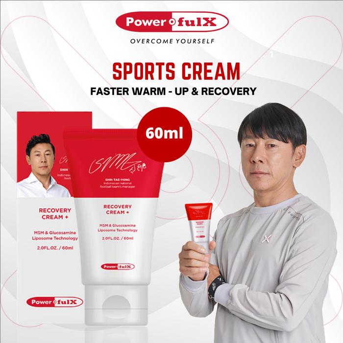 Jual PowerfulX Sport Cream by Shin Tae-yong Krim Otot dan Sendi 60 ml ...