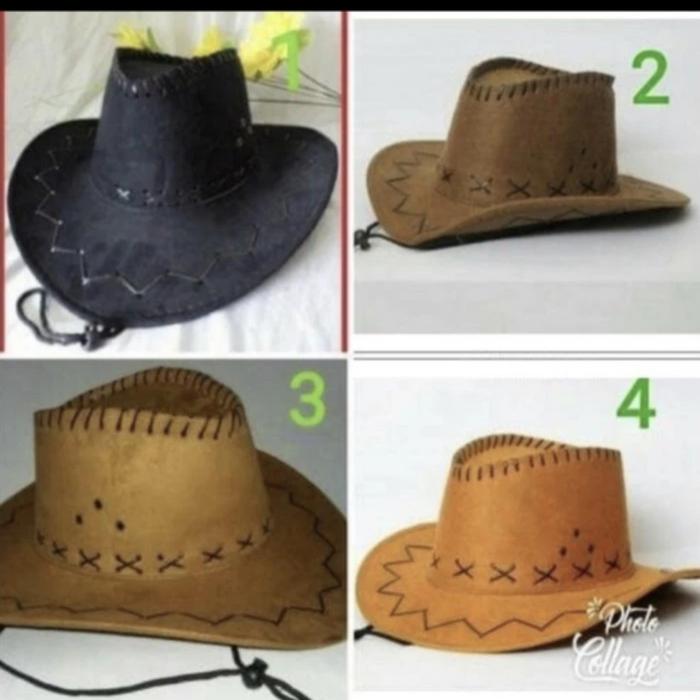 Jual Topi Set Koboi | Cowboy Ranch Hat Scart Set | Costume Cowboy Ranch ...