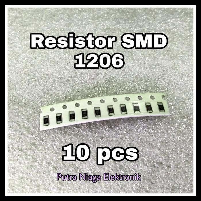 Jual (10pcs) Resistor SMD 1206 0,1 Ohm 0,1R 0.1 Ohm 0.1R Code Marking: R100 - Kota Bandung ...