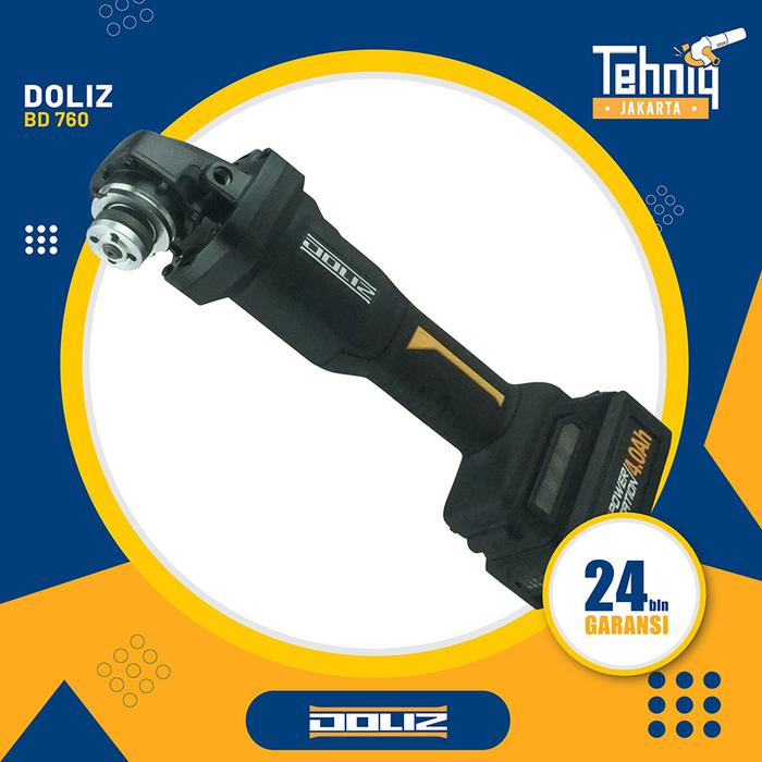 Promo DOLIZ BD 760 GERINDA HEAVY DUTY / DOLIZ BD760 CORDLESS BRUSHLESS ...