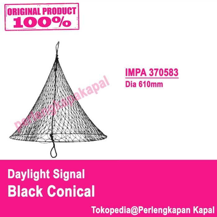 Jual Day Signal Cone/ Black Conical Shape/ Kerucut Hitam - Jakarta ...