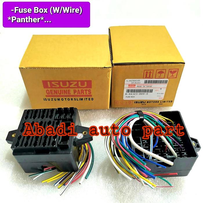 Jual box sekring atau fuse box Isuzu Panther 8-94323-889-0 original ...