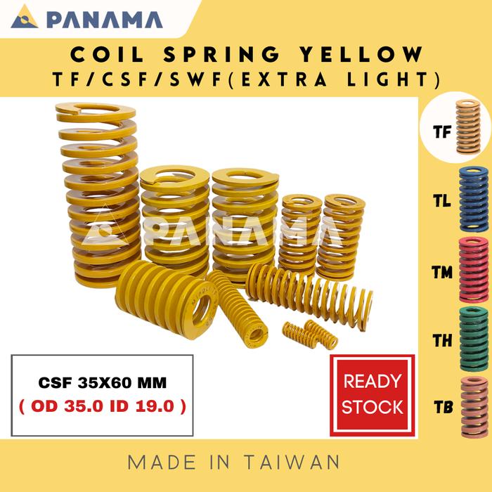 Jual Coil Spring CSF 35*60 Coil Spring Kuning CSF 35X60mm - Jakarta ...