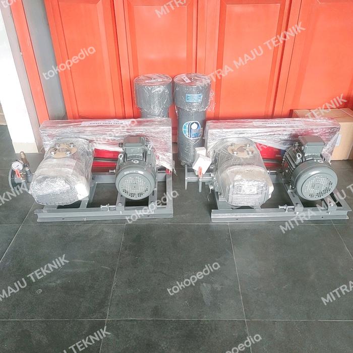 Jual Root Blower Showfou Rlc 40 Comp Motor Taiwan 3 hp 2,2kw +Sasis+Acc ...